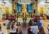 Chùa Quang Minh, Georgia’s oldest Vietnamese Buddhist temple, hosts a meditation service.